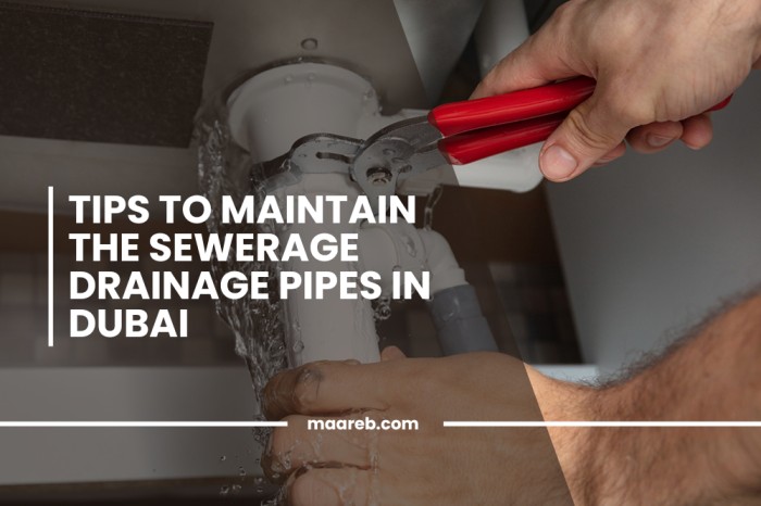 Tips to Maintain the Sewerage Drainage Pipes in Dubai